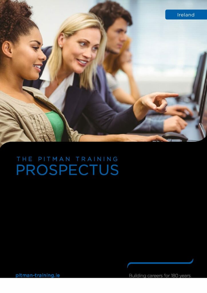 The Pitman Training Prospectus - Find a Course