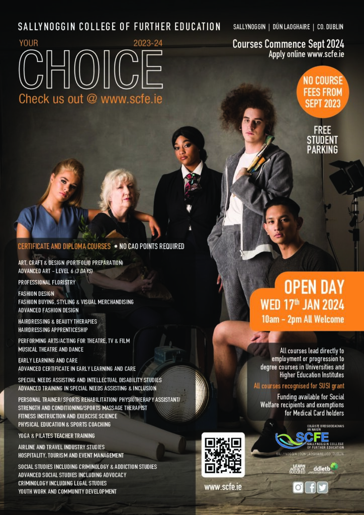 Sallynoggin College Open Day - Education Events