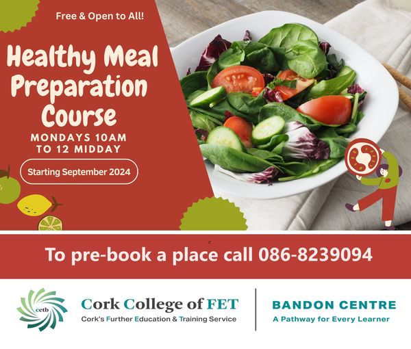 Free Healthy Eating Course - Cork - Education Events